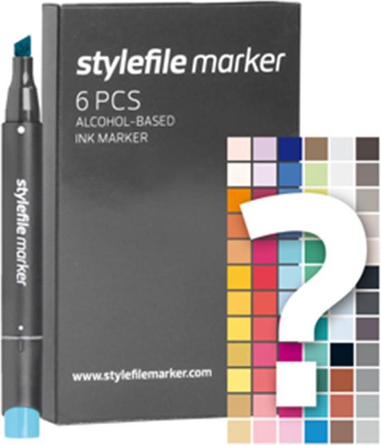 Stylefile Twin Marker 6er Tryout Set | bol