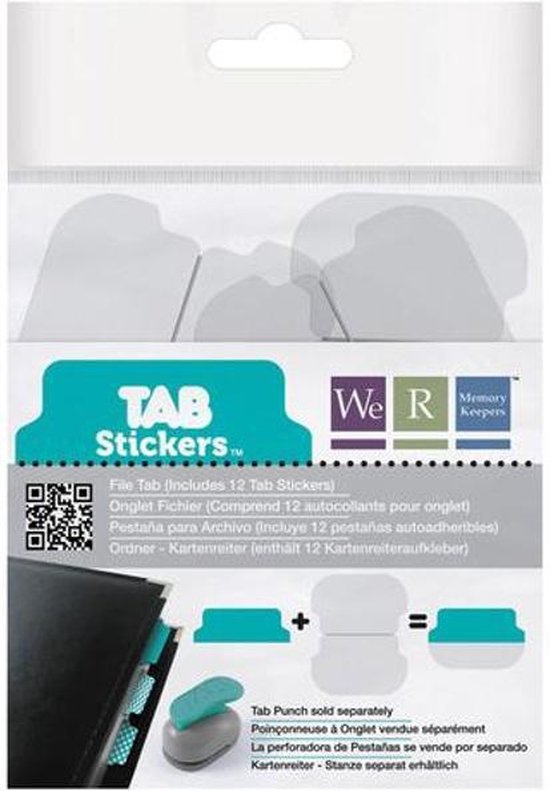 D We R Memory Keepers tab stickers - tab | bol.com