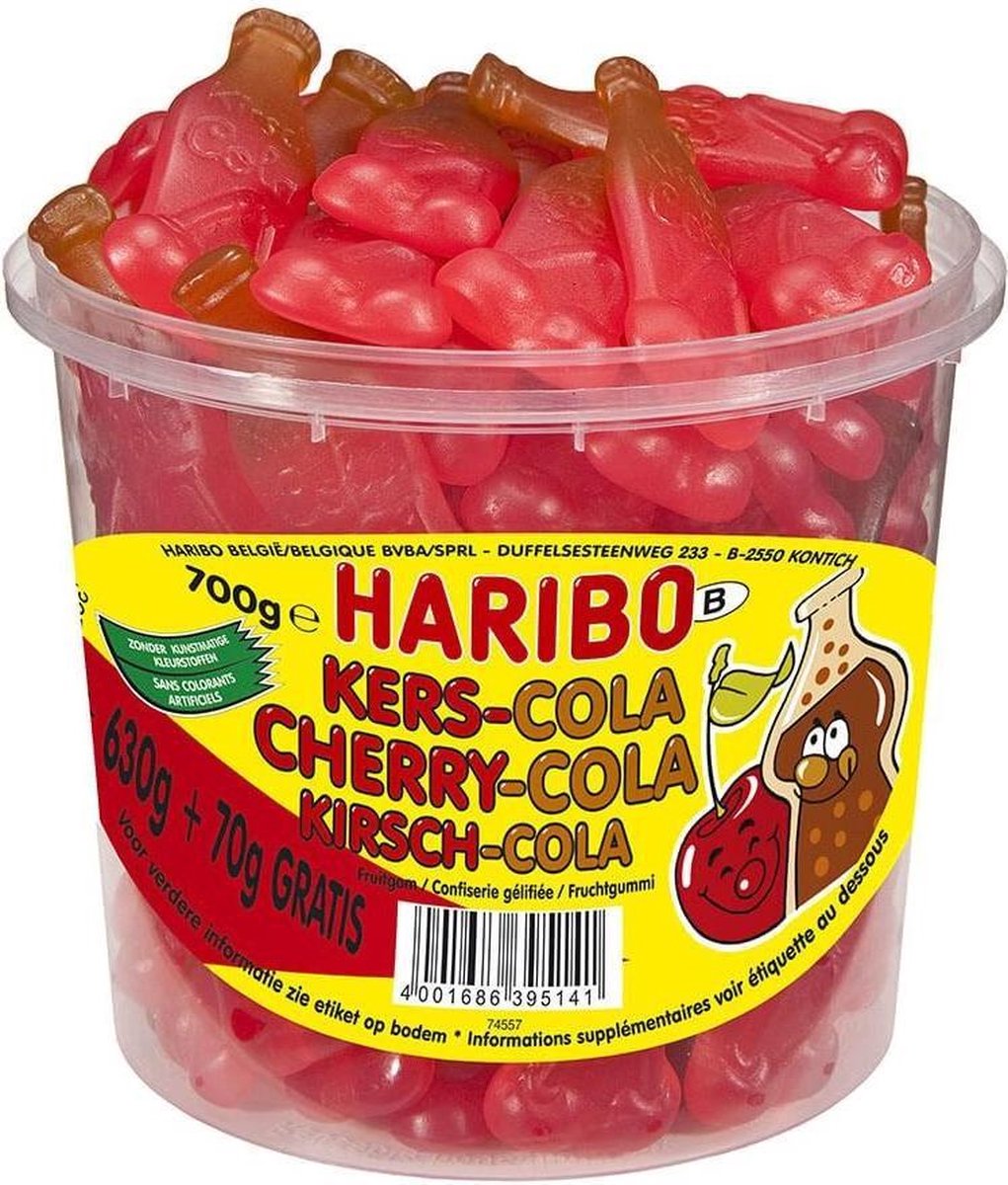 Haribo Kersen - Cola - Silo | bol.com