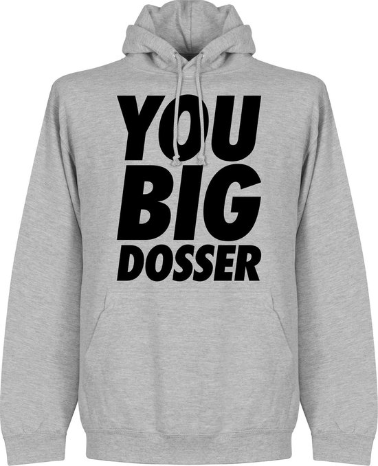 You Big Dosser Hoodie - Grijs - XXL | bol