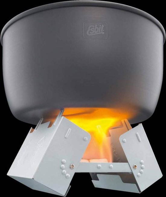 Esbit Brander Pocket Stove L - Incl 12x14 gr Esbit Blokjes - Compact | bol
