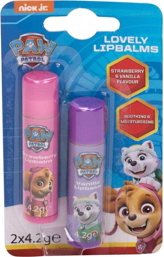 Nickelodeon Paw Patrol Lovely Lip Balms 4,2g Lip Balm | bol.com