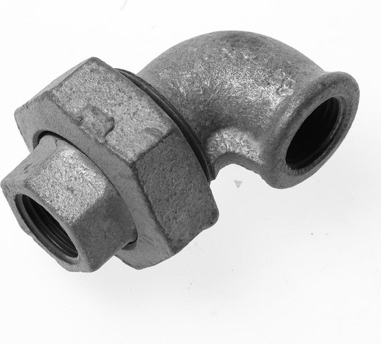 Nefit Ind Nr96 haakse koppeling conisch met 2 x binnendraad 1/2 gegalvaniseerd | bol.com