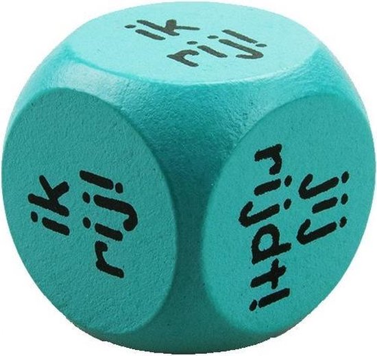 Dobbelsteen ik rij/jij rijdt | bol