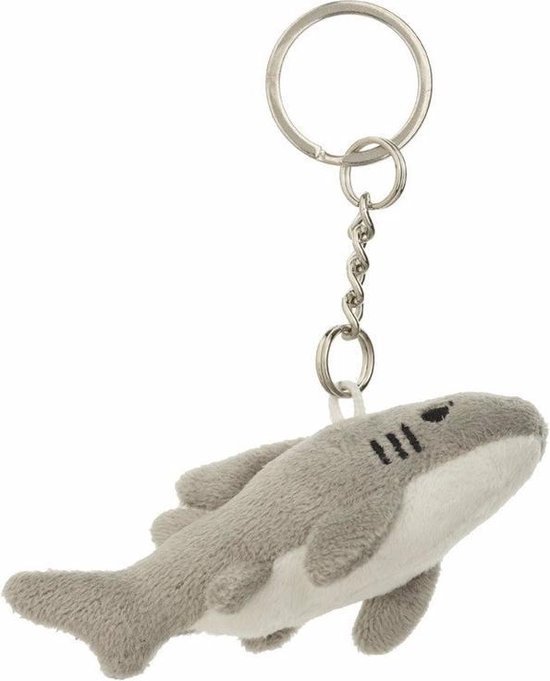8x Pluche Haai knuffel sleutelhanger 6 cm - Speelgoed dieren ...