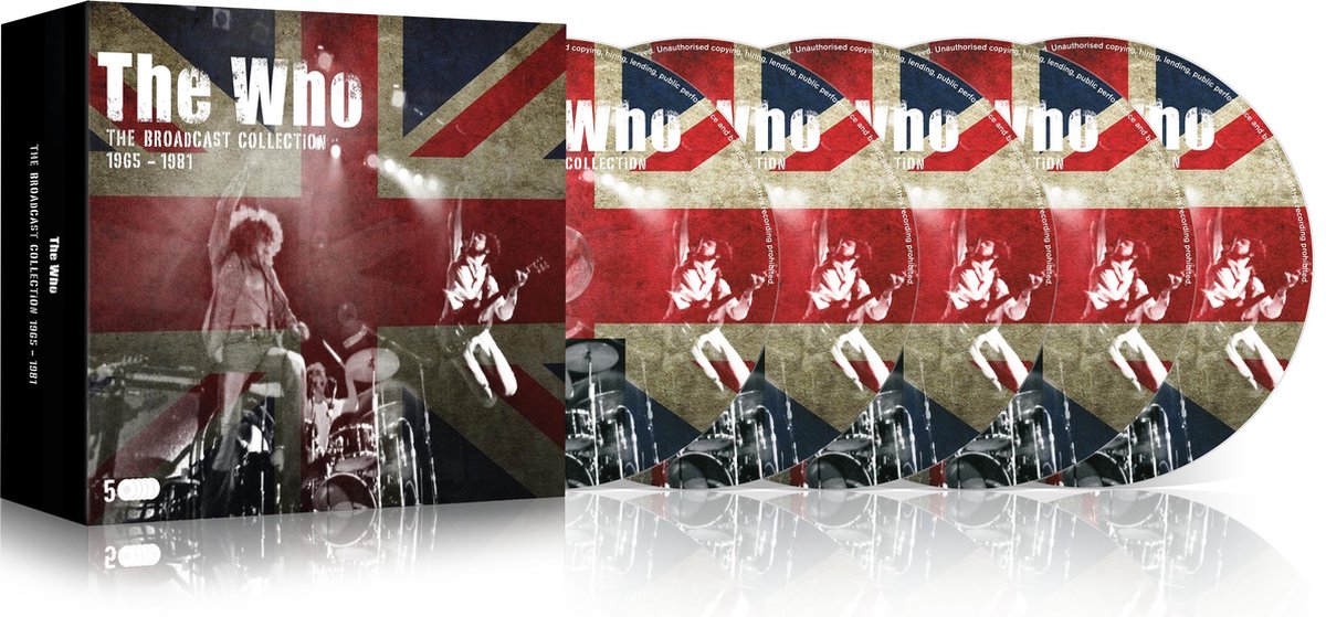 The Who - The Broadcast Collection 1965-1981 (5 CD), The Who | CD ...