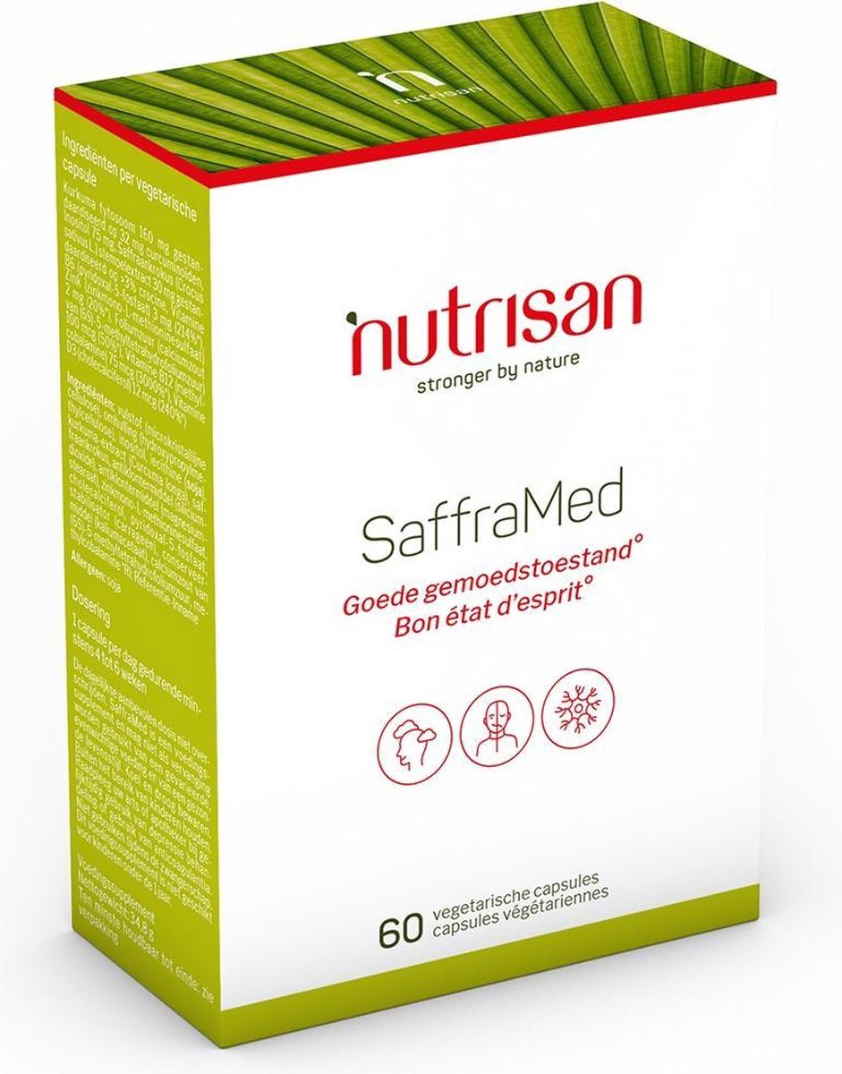 Nutrisan SaffraMed Capsules 60CP | bol