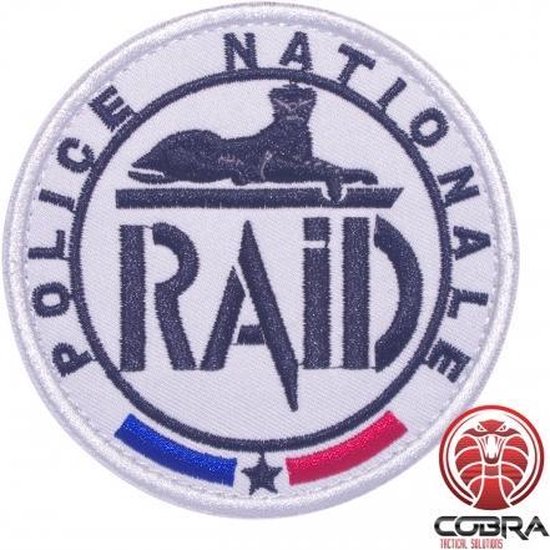 Police Nationale Raid Unité anti-terroriste française Patch militaire ...
