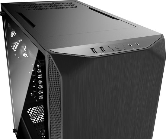 Game PC Case - be quiet! Pure Base 500 - incl. 2 ventilatoren en ...