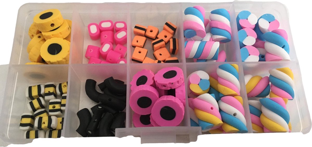 Petra's Sieradenwereld - Doosje met Engelse Dropjes en Spekjes fimoklei ...