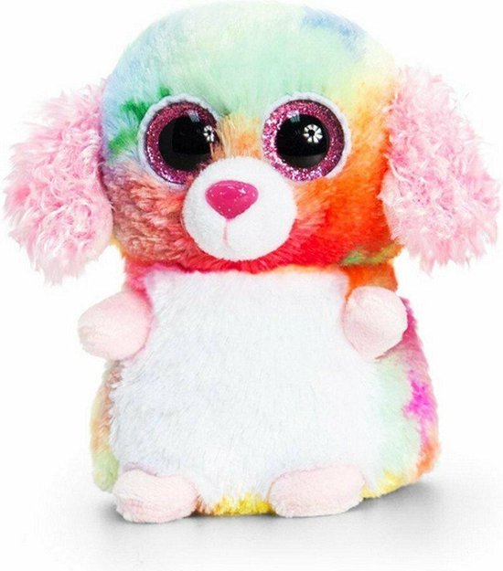 Keel Toys - Mini Motsu Rainbow Puppy 'Flossy' (10 cm) | bol.com