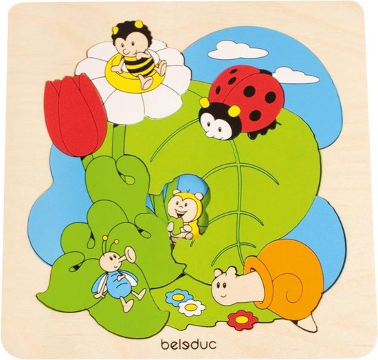 Beleduc Weiland Ontdekkings Puzzel 17520 | bol.com