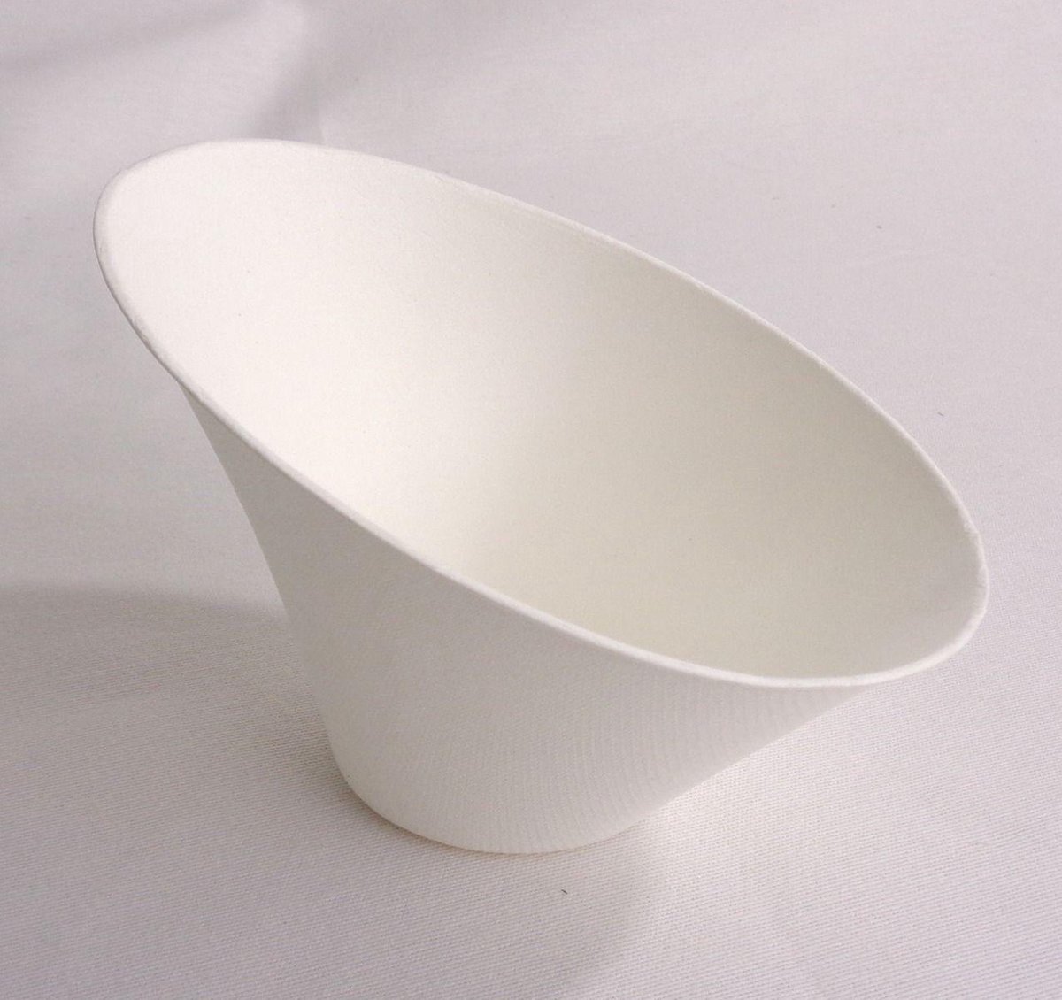 Sabert Bepulp Appetizer Large Slope Bowl White - 50 stuks | bol.com