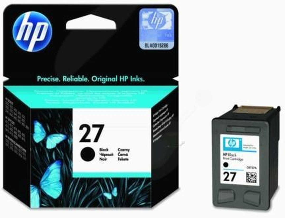bol.com | HP 27 - Inktcartridge / Zwart (C8727AE)