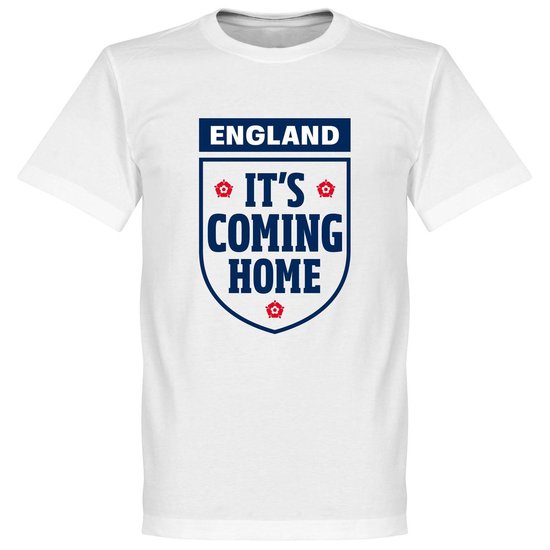 It's Coming Home England T-Shirt - Wit - XXXXL | bol