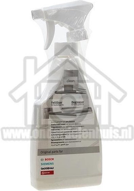 Bosch / Siemens Reiniger en ontvetter | bol.com