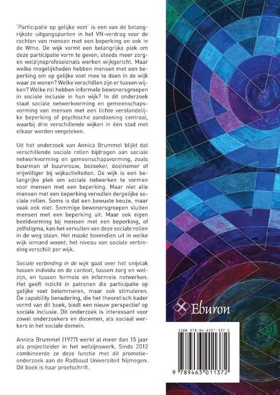 Sociale verbinding in de wijk | 9789463011372 | Annica Brummel | Boeken ...