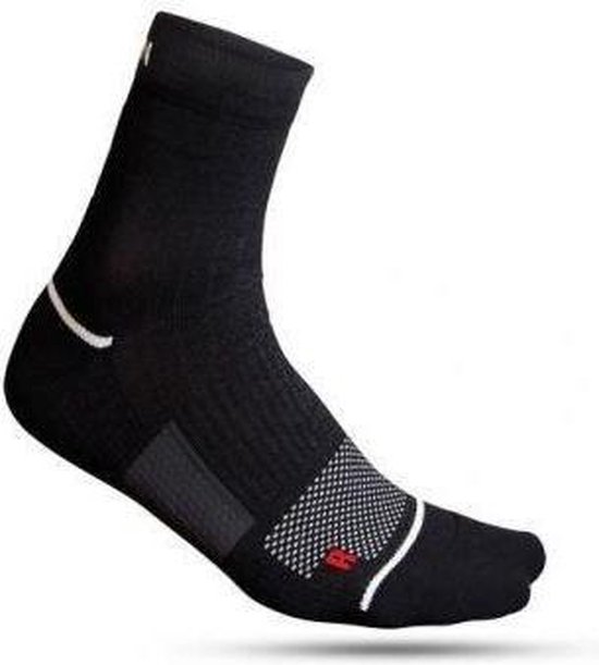 Fusion Run Sock - Zwart - Unisex | bol