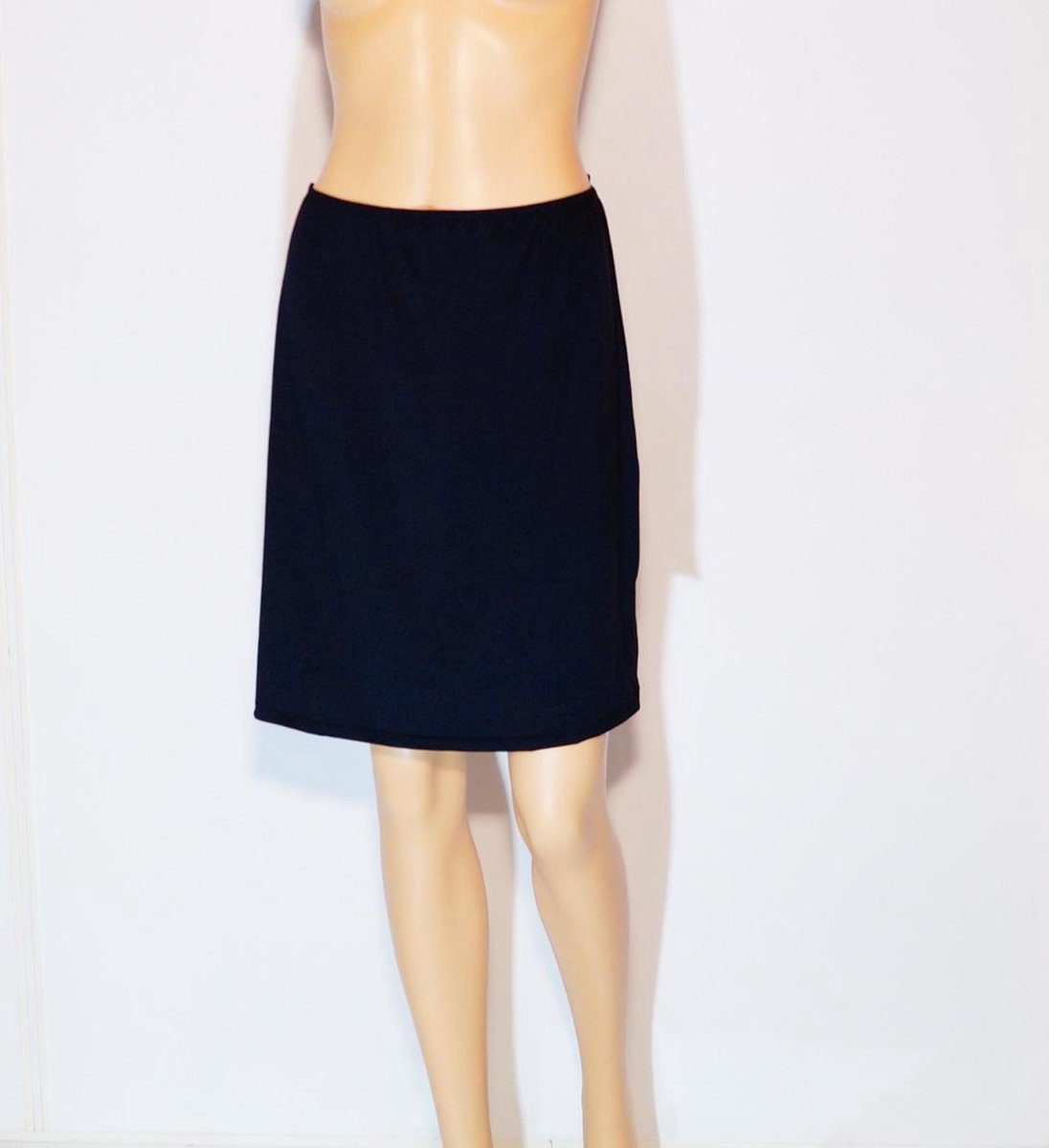 5568 J&C Dames onderrok kort (50cm) Zwart maat S | bol.com