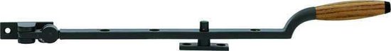Artitec Wallebroek Uitzetijzer Ton teak mat zwart | bol