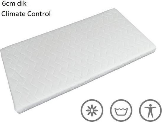 Koudschuim 180x200 Topper 7cm dik | bol
