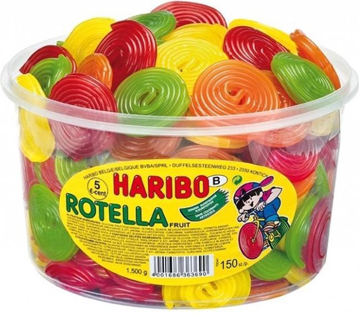 Haribo fruit rotella | bol.com