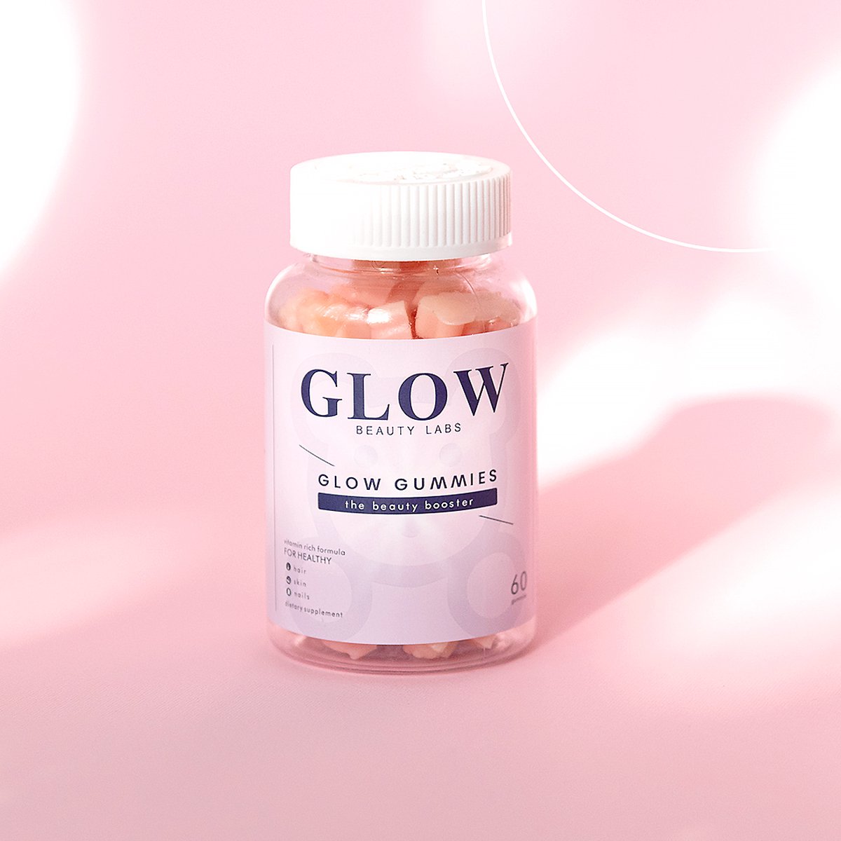 Glow Beauty Labs - Glow Gummies - Supplement - Vitamine voor haar, huid ...