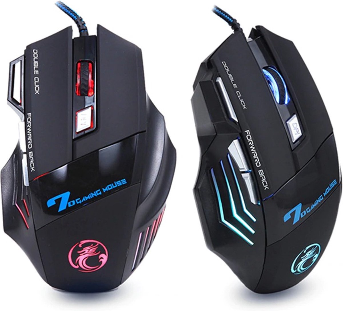 TechU™ Gaming Muis – Bedrade Muis – Ergonomische Computer Muis – Met ...