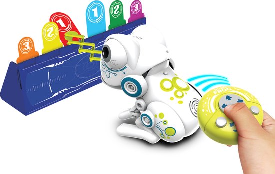 Robo Frog - Robot Kikker met uitrekbare tong 5+ | bol