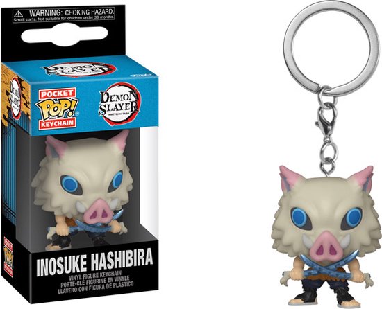 Funko Pop! Keychain: Demon Slayer - Inosuke Hashibira | bol