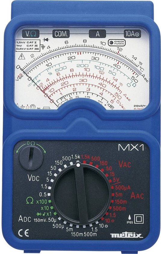 Metrix MX1 Multimeter Analoog CAT III 600 V | bol