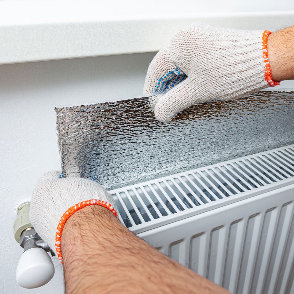 Radiatorfolie + Tape + Tochtstrip 6m - 50cm × 5m - Incl. 10 meter ...