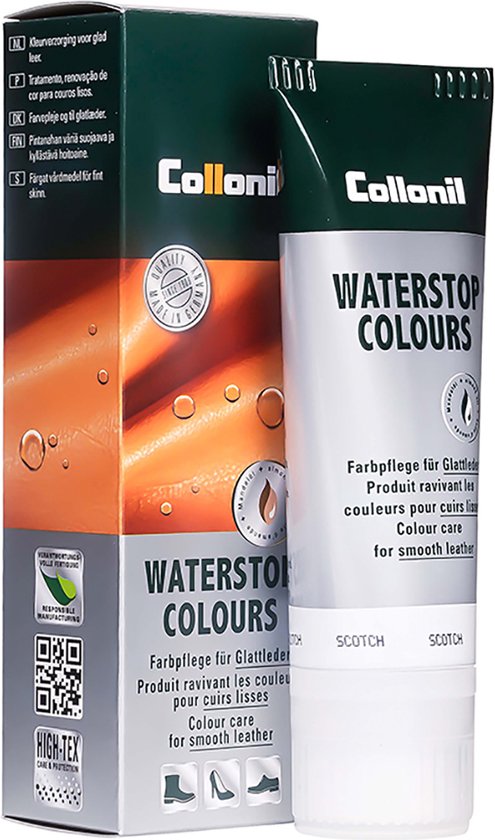 Collonil Waterstop kleur 330 - Cognac - Gladleer bescherming - tube ...
