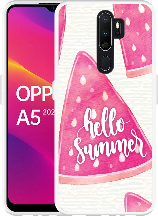 Oppo A5 2020 Hoesje Summer Melon - Designed by Cazy | bol.com