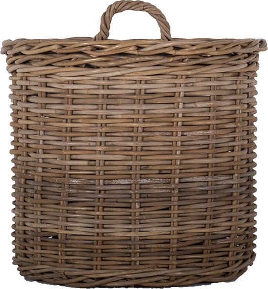 Ronde rotan wasmand Elle - Middel | bol.com
