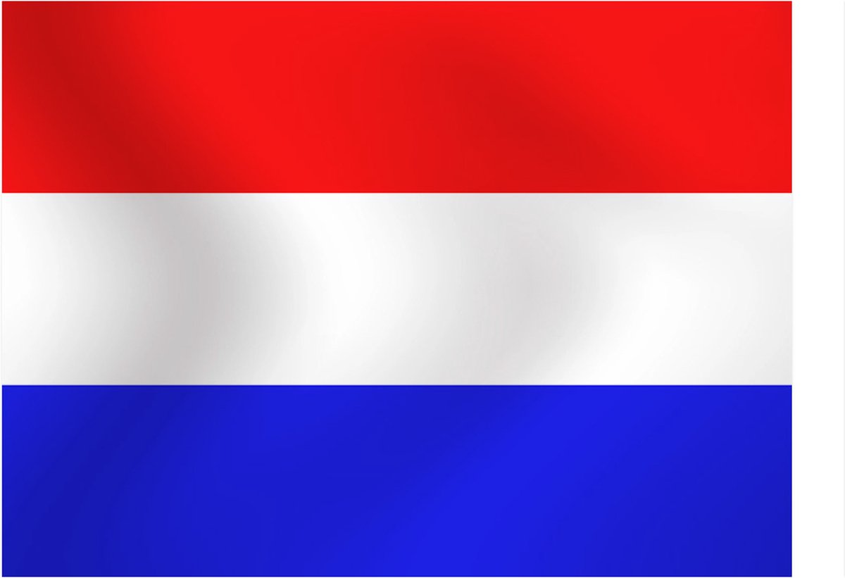 Hollandse Vlag | Hollands Feest | 150 x 90 cm | rood wit blauw | bol.com
