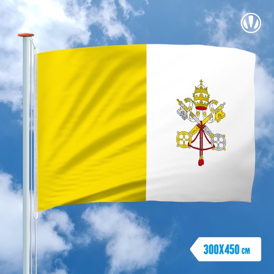 Vlag Vaticaanstad 300x450cm | bol.com