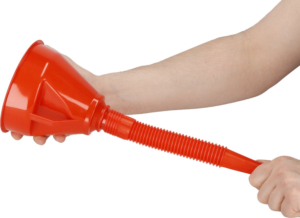 Springos Trechter - Trechter Met Zeef - Rood | bol.com