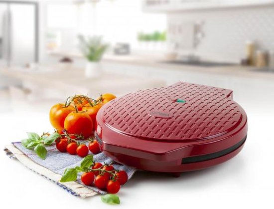 Domo My Express Pizzamaker 1450 W 30 cm en twee houten spatels | bol.com