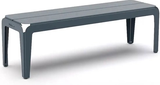 Weltevree - Bended Bench - Tuinbank - Buitenbank 3 Persoons - Aluminium ...