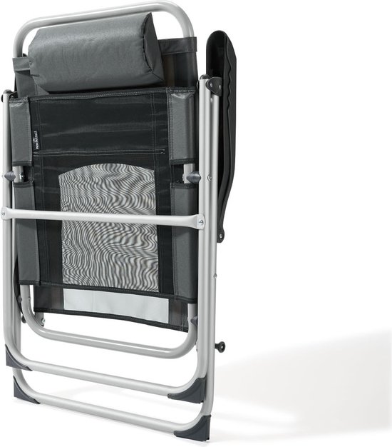 Crivit Campingstoel - 6 Standen - Licht en stevig frame - Inklapbaar | bol