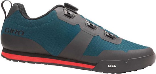 GIRO Tracker MTB-schoenen - Harbour Blue / Bright Red - Heren - EU 44 ...
