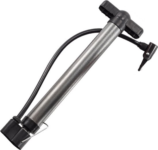 Fietspomp Mini 30 Cm Zilver | bol