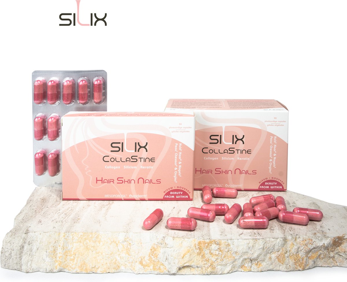 Silix | Collastine Hair, Skin & Nails – 30 Veggie Capsules – Jeugdige ...