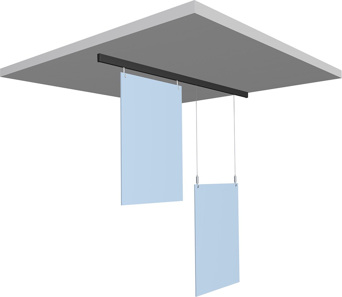 ARTITEQ All-In-One XPO Rail Staaldraad & Haak | bol