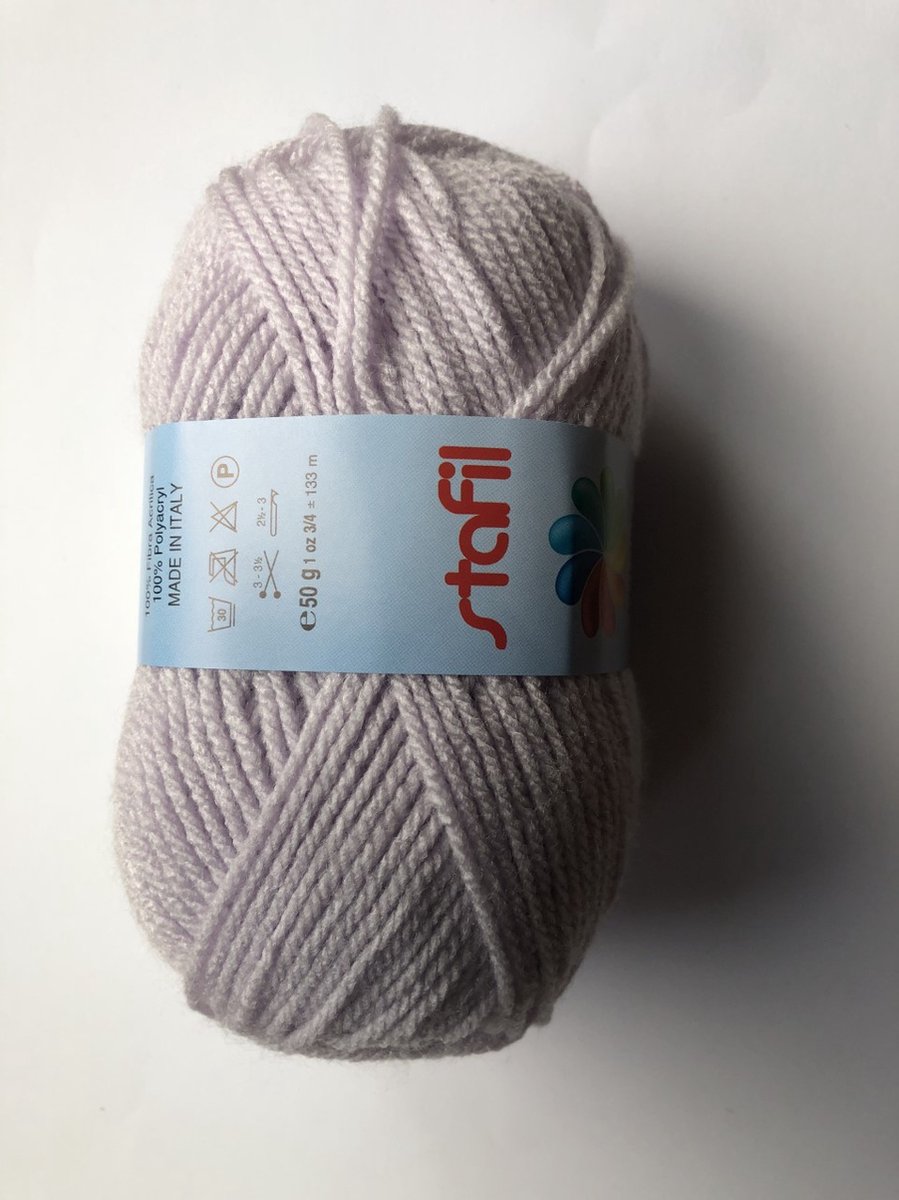 5 BOLLEN - Stafil Colors Wool - 50 gram per bol - Acryl wol - Breigaren ...