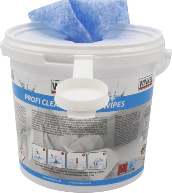 Winkel - Profi Clean Extreme Wipes - multifunctioneel - 72 Stuks | bol