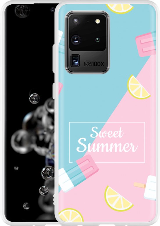 Samsung Galaxy S20 Ultra Hoesje Sweet Summer - Designed by Cazy | bol.com