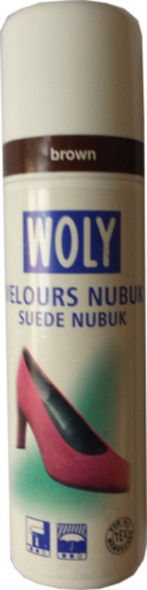 Woly Suede Velours Nubuck Renovator Middel Bruin (Schoenonderhoud ...