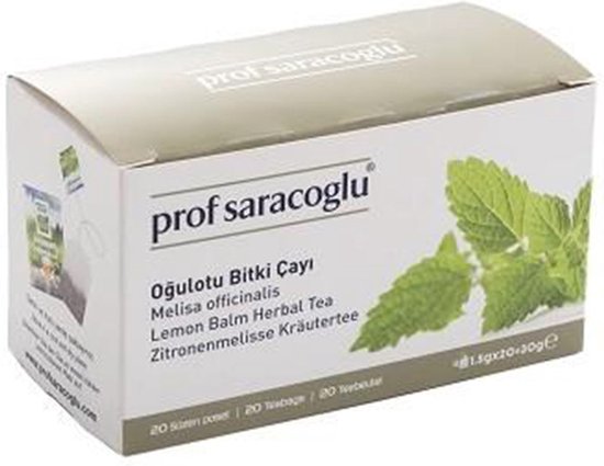 Prof Saracoglu Citroenmelisse kruidenthee | bol